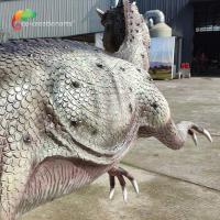 China Amusement Park Large Fibreglass Animals Life Size Allosaurus Animatronic Eco friendly for sale