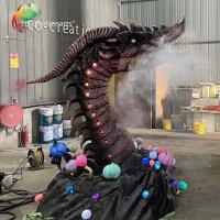 China Western Fiery Animatronic Dragons sun proof for sale