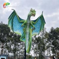 China Customizable Animatronic Dragons Theme Park Animatronics Anting Aging for sale