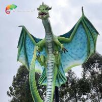 China Customizable Animatronic Dragons Theme Park Animatronics Anting Aging for sale