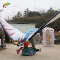 China Simulation Color Animatronic Dragons Animatronic Model 5 Meters for sale
