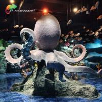 China 2.2 meters Large Animatronic Octopus Statue for sale