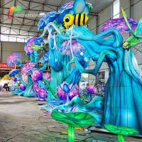 China Customizable Chinese Festival Lanterns Resin Insect Animal Shaped for sale