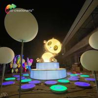 China Interactive Music Note Play Panda Lantern for sale