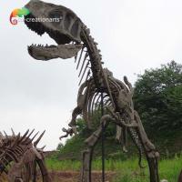 China landscape decoration Outdoor Yangchuanosaurus Skeleton Dinosaur Replica Fossil for sale
