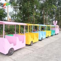 China Kids Play Equipment Amusement Park Trackless Train Car weather resistance for sale