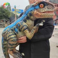 China Waterproof Dinosaur Playground Equipment Animatronic Dinosaur Puppet For Dino Park for sale