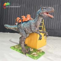China 6M  Animatronic Dinosaur Ride Velociraptor for sale