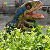 China Waterproof Dinosaur Playground Equipment Animatronic Dinosaur Puppet For Dino Park for sale