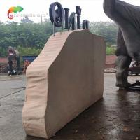 China Anti Water Custom Made Animatronics Fiberglass Logo For Amusement Park Decoration for sale