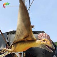 China Outdoor Exhibition Life Size Animatronic Dinosaurs Pterosaur Waterproofing for sale