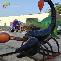China Amusement Park 110VAC Realistic Animatronic Animals Scorpions for sale
