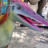 China ISO 110VAC Realistic Dinosaur Animatronic Pterosaur Playground Equipment for sale