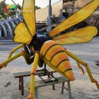 China Waterproof Giant Animatronic Insects Realistic Insects For Botanical Exhibition for sale