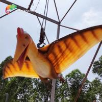 China Water Resistant Pterosaur Life Size Animatronic Dinosaurs 1.8m Width for sale
