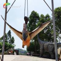 China Outdoor Exhibition Life Size Animatronic Dinosaurs Pterosaur Waterproofing for sale