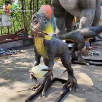 China 3M Simulation Oviraptor Real Life Size Animatronic Dinosaurs With Alive Sound for sale