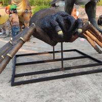 China Botanical Park Realistic Animatronic Animals Spider Animatronic 2.5 meters for sale