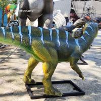 China Head Rotation Life Size Animatronic Dinosaurs Simulation Hadrosauridae for sale