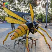 China Waterproof Giant Animatronic Insects Realistic Insects For Botanical Exhibition for sale