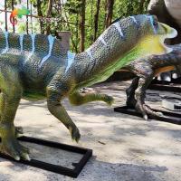 China Head Rotation Life Size Animatronic Dinosaurs Simulation Hadrosauridae for sale