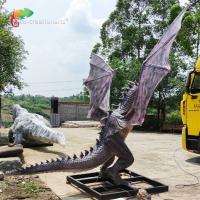 China Waterproofing Giant Animatronic Dragons Life Like Dragon 110/220V for sale