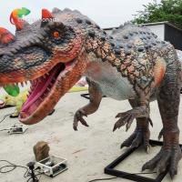 China Eyes Blinking Real Life Size Animatronic Dinosaurs  Ceratosaurus Model for sale