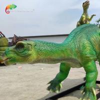 China Realistic Life Size Animatronic Dinosaurs  Iguanodon Model Weather Resistance for sale