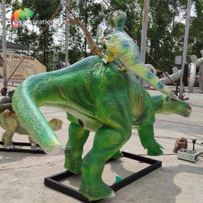 China Realistic Life Size Animatronic Dinosaurs  Iguanodon Model Weather Resistance for sale