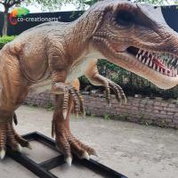 China Small Size  4M Waterproof Allosaurus Animatronic Exhibition Dinosaurs for sale