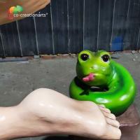 China Corresponding  Sound Custom Made Animatronics Life Size Character  Anti Water for sale