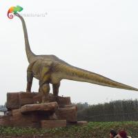China 18M Large Fiberglass Dinosaur Resin Mamenchisaurus Model  Weather Resistance for sale