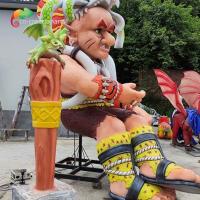 China 4.5 Meters Huge Animatronic Figures For Theme Park Exhibition for sale