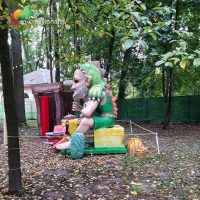 China Anti Aging Animatronic Character Giant Animatronics For Theme Park Exhibition for sale
