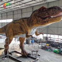 China 18m Giant Animatronic Waterproof T-Rex Dinosaur Model For Outdoor Exhibition for sale