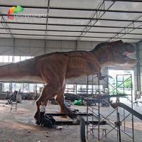China 18m Giant Animatronic Waterproof T-Rex Dinosaur Model For Outdoor Exhibition for sale