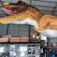 China 18m Giant Animatronic Waterproof T-Rex Dinosaur Model For Outdoor Exhibition for sale