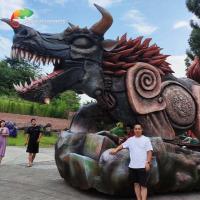 China Commercial Amusement Park Animal Parade Floats Vehicle Weather Resistance for sale