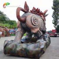 China Commercial Amusement Park Animal Parade Floats Vehicle Weather Resistance for sale