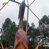 China 4M Height Giant Animatronic Simulation Quetzalcoatlus Dinosaur Model For Outdoor Exhibition for sale