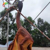China 4M Height Giant Animatronic Simulation Quetzalcoatlus Dinosaur Model For Outdoor Exhibition for sale