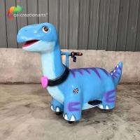 China Outdoor Indoor Motorized Ride On Dinosaur 6M  Coin Operated Animal Kiddie Rides for sale