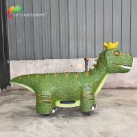 China Shopping Center Plaza Dinosaur Electric Ride On With Music CE standard for sale