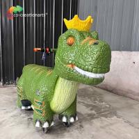 China Shopping Center Plaza Dinosaur Electric Ride On With Music CE standard for sale