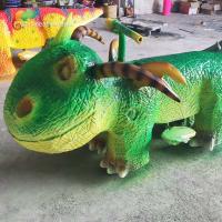 China Customization Amusement Park Dinosaur Playground Equipment Interactive Electric Car for sale