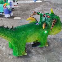 China Customization Amusement Park Dinosaur Playground Equipment Interactive Electric Car for sale