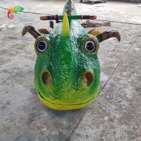 China Customization Amusement Park Dinosaur Playground Equipment Interactive Electric Car for sale