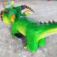 China Customization Amusement Park Dinosaur Playground Equipment Interactive Electric Car for sale