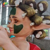 China Rainproof Custom Made Animatronics Cartoon Character Statue For Park Show for sale