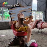 China Rainproof Custom Made Animatronics Cartoon Character Statue For Park Show for sale